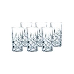 Nachtmann 6er Set Longdrinkgl&auml;ser Noblesse 375 ml in transparent | Gr.: onesize