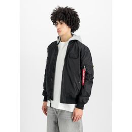 Alpha Industries Damen Bomberjacke &raquo;MA-1 TT Hood Light&laquo; schwarz M