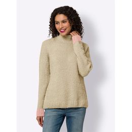 Heine Pullover in beige-meliert | Gr.: 50