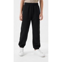 name it Jungen Sweathose &raquo;NKMMALLO STRAIGHT SWEAT PANT BRU NOOS&laquo; schwarz 122, N-Gr