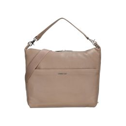 Mandarina Duck Mellow Leather Hobo - Schultertasche 33 cm (nero) in warm taupe | Gr.: onesize