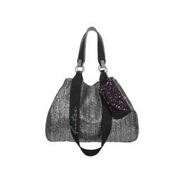 Fritzi aus Preussen Fritzi aus Preu&szlig;en Izzy Medium Limited Schultertasche 45 cm in silver black | Gr.: onesize