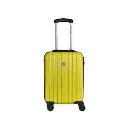 Check.In Aurora - 4-Rollen-Kabinentrolley 54 cm (limettengr&uuml;n) in zitronengelb | Gr.: onesize