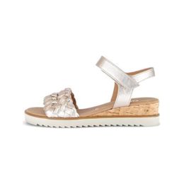 Gabor Sandale in silber | Gr.: 40