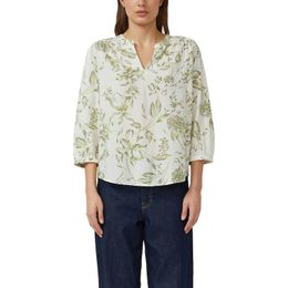 s.Oliver Damen s.Oliver Druckbluse 3/4-Arm-Bluse mit Splitneck 38