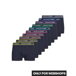 Jack & Jones Jack & Jones Herren Boxershorts &raquo;JACLIME SOLID TRUNKS 10 PACK&laquo; Packung, 10 Stk. S, 10 Stk.