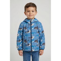 Tom Tailor Jungen Tom Tailor Softshelljacke mit Kapuze mit All-Over Print 128/134