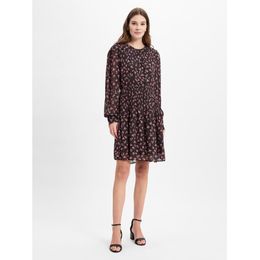 MOSS COPENHAGEN Kleid MSCHEvelda Orabella in schwarz rosa - 0001 | Gr.: M