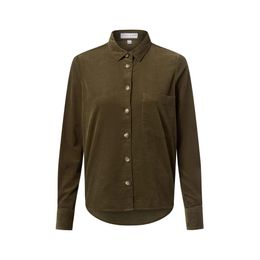 Marie Lund Cordbluse in oliv - 0040 | Gr.: 38