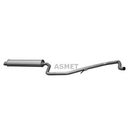ASMET Mittelschalld&auml;mpfer 05205 f&uuml;r OPEL