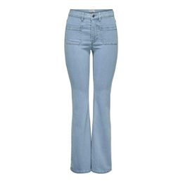 Only Flared fit jeans in Light Blue Denim | Gr.: s-l36