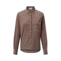 Marie Lund Cordbluse in grau - 0035 | Gr.: 40