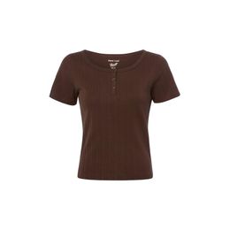 Marie Lund Shirt in schoko | Gr.: L
