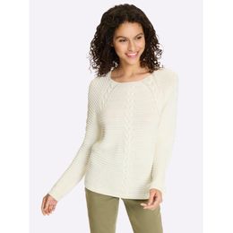 Heine Pullover in ecru | Gr.: 42
