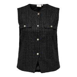 Only Carmakoma Weste in Black | Gr.: 46