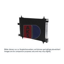 AKS DASIS Kondensator, Klimaanlage 162013N f&uuml;r CITRO&Euml;N/PEUGEOT 6455CP 6455GY 6455FX