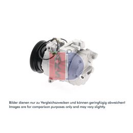 AKS DASIS Kompressor, Klimaanlage 858060N 12V f&uuml;r AUDI 8D0260805RX 8D0260805J 8D0260808