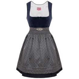 Kr&uuml;ger KR&Uuml;GER Mididirndl AURELA in marine | Gr.: 48