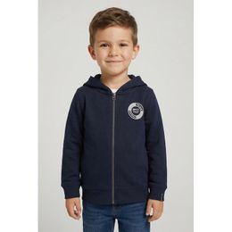 Tom Tailor Jungen Tom Tailor Sweatjacke mit Kapuze blau 104/110