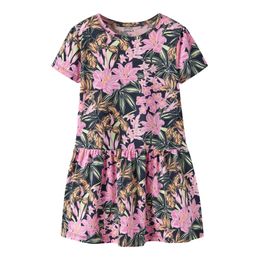 name it Kleid M&auml;dchen Gr&ouml;&szlig;e 92 navy / hellgr&uuml;n / koralle / pink