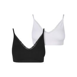Urban Classics Sport-BH &raquo; Ladies Padded Rip Bra 2-Pack&laquo; S, Cup 0 Sport-BH
