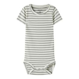 name it Jungen Kurzarmbody &raquo;NBNBANI SS BODY NOOS&laquo; Baumwollmischung, Jersey Rippqualit&auml;t 68, N-Gr