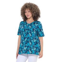 Ulla Popken Shirt in tintenblau | Gr.: 42-44