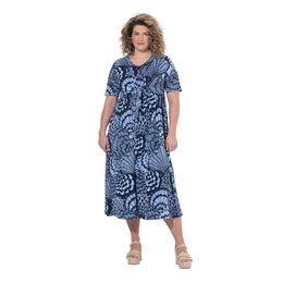 Ulla Popken Midikleid in marine | Gr.: 50-52