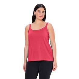 Ulla Popken Strick-Top in helles fuchsia | Gr.: 50-52