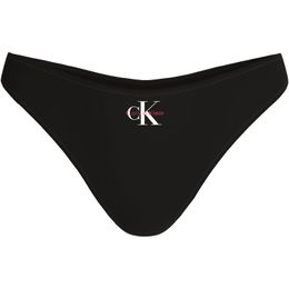 Calvin Klein Swimwear Damen Bikini-Hose K&ouml;rpernahe Passform mit elastischem Bund XS (34), N-Gr