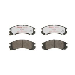 Brembo Bremsbelagsatz, Scheibenbremse XTRA LINE P 54 017X vorne rechts links ohne Zubeh&ouml;r f&uuml;r MITSUBISHI NISSAN 4605B802 MB858399 AY040MT002