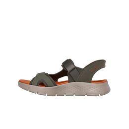 Skechers Sandalen GO WALK FLEX SANDAL-EASY ENTRY in olive | Gr.: 42
