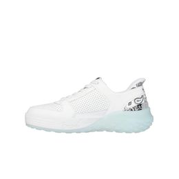 Skechers Sneaker SIZZLE-SNOOP SIZZLE TOKE SLIP-INS in white | Gr.: 45
