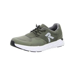 Rieker Lowtop-Sneaker in olive/olive/moor | Gr.: 43