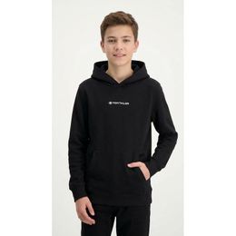 Tom Tailor Kinder Tom Tailor Hoodie, mit Logo-Print schwarz 176