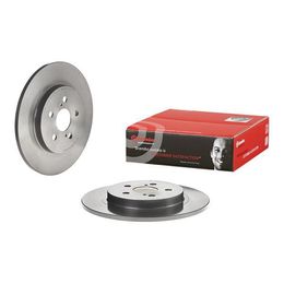 Brembo Bremsscheibe COATED DISC LINE 08.D416.11 hinten rechts links voll 279mm f&uuml;r LEXUS TOYOTA 4243152160