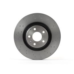 Brembo Bremsscheibe 09.D059.1X vorne rechts links Gelocht 338mm f&uuml;r AUDI (FAW) 80A615301F 8W0615301AB L8W0615301AB