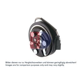 AKS DASIS Magnetkupplung, Klimakompressor 855004N 12V f&uuml;r VAG 7D0820805C 7D0820805H 7D0820805K