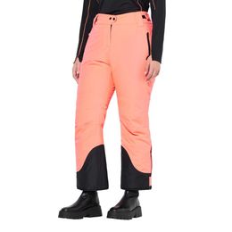 Ulla Popken Hose in neonpink | Gr.: 44 - Normalgr&ouml;&szlig;e