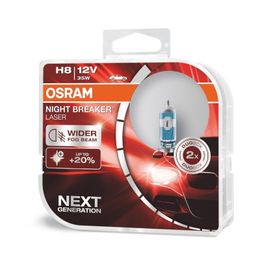 Osram H8 Night Breaker Laser next Generation (2 Stk.) 64212NL-HCB Gl&uuml;hlampe, Fernscheinwerfer,Gl&uuml;hlampe, Hauptscheinwerfer,Gl&uuml;hlampe, Park-/Positionsl