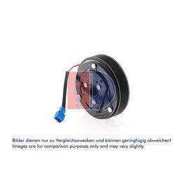 AKS DASIS Magnetkupplung, Klimakompressor 855010N 12V f&uuml;r FORD VAG 1H0820803D 7M0820803P 7M0820803D