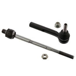 febi bilstein Spurstange ProKit 43728 vorne rechts mit Sicherungsmutter f&uuml;r GENERAL MOTORS VAUXHALL OPEL 93191526SK3 9118128S2 26059293