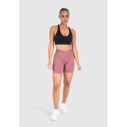 Smilodox Shorts Amaze Scrunch in Dunkel Rose | Gr.: L