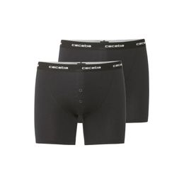 Ceceba Long-Pants 2Er Pack New Classics in schwarz-dunkel-uni | Gr.: 6