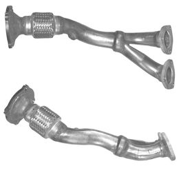 BM CATALYSTS Abgasrohr BM70410 f&uuml;r SKODA AUDI 8N1253091A