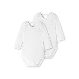 Schiesser Baby Bodies 2er-Pack in wei&szlig; | Gr.: 62
