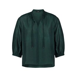 Zero Tunika-Bluse mit Struktur in Green Forest | Gr.: 44