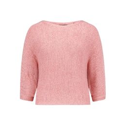 Zero Grobstrick-Pullover mit Fledermaus&auml;rmeln in Bridal Rose | Gr.: L