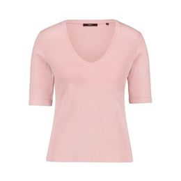 Zero Basic Shirt mit V-Ausschnitt in Bridal Rose | Gr.: 34
