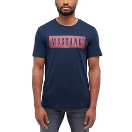 Mustang Herren Mustang Print-Shirt &raquo;AUSTIN&laquo; grau 3XL